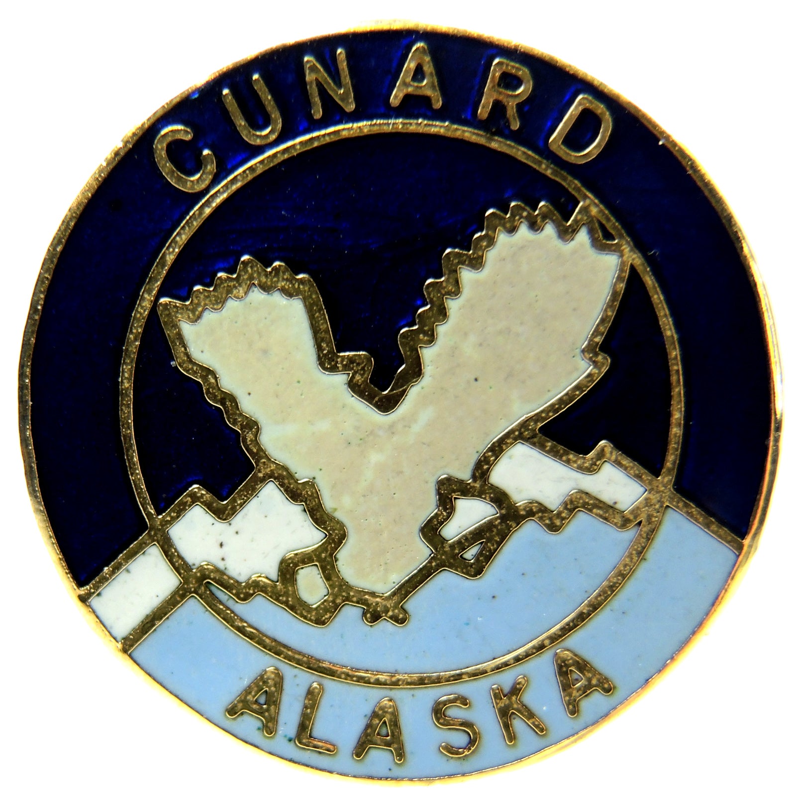 Cunard Alaska Eagle Lapel Pin – Fazoom