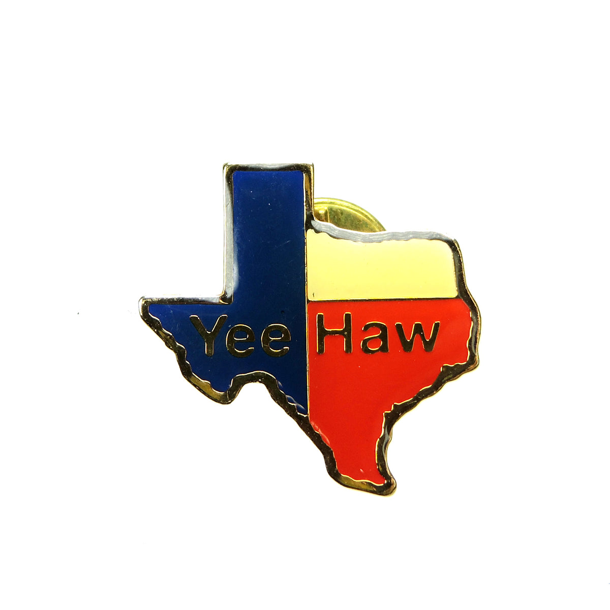 Texas Yee Haw State Outline Lapel Pin – Fazoom